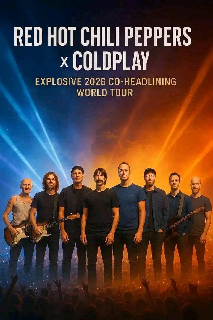Red Hot Chili Peppers & Coldplay Join Forces for Epic 2026 World Tour ...